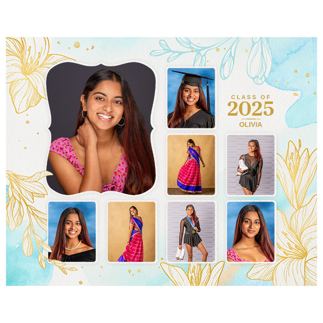 Botanical 8-Photo Collage | MyCollection.Lifetouch.com