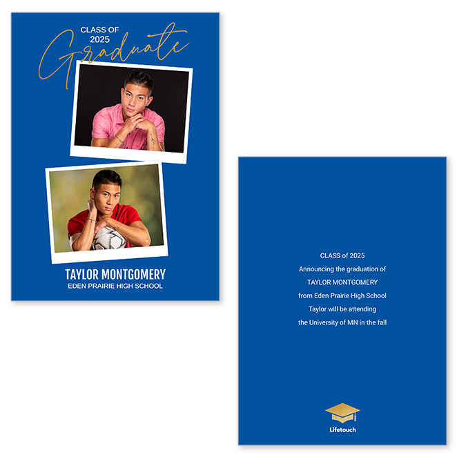 Class of Graduate - Blue Vertical | MyCollection.Lifetouch.com