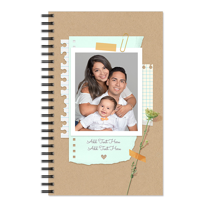 Collage Notebook w/Photo - 5x8 | MyCollection.Lifetouch.com