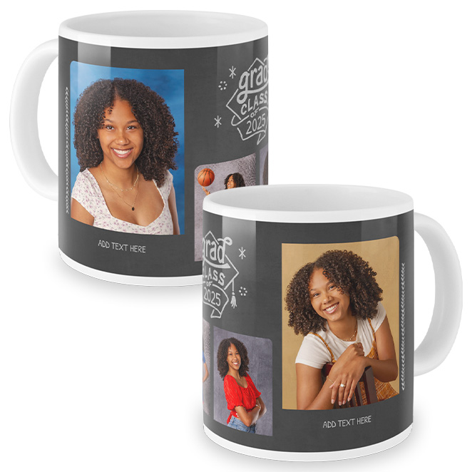 Class Chalk 4-Photo Mug | MyCollection.Lifetouch.com